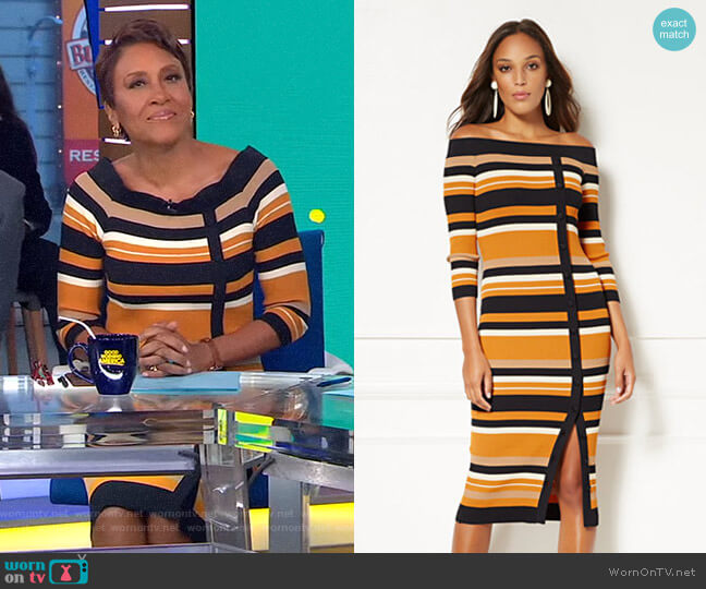 WornOnTV: Amy’s green ruffled tiered dress on Good Morning America ...