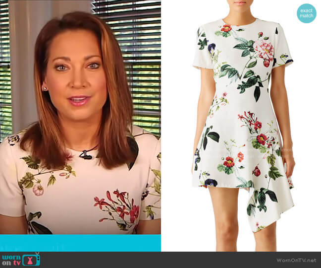 WornOnTV: Ginger’s white floral dress on Good Morning America | Ginger ...