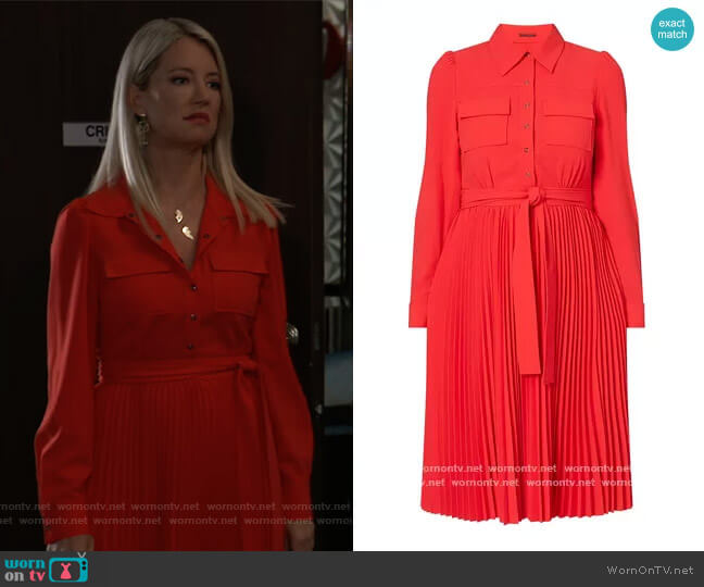 WornOnTV: Nina’s red shirtdress on General Hospital | Cynthia Watros ...