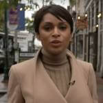 WornOnTV: Jericka Duncan’s red draped neck dress on CBS Mornings ...