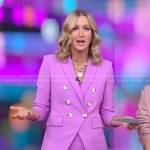 WornOnTV: Amy’s pink double breasted blazer on All Rise | Lindsey Gort ...