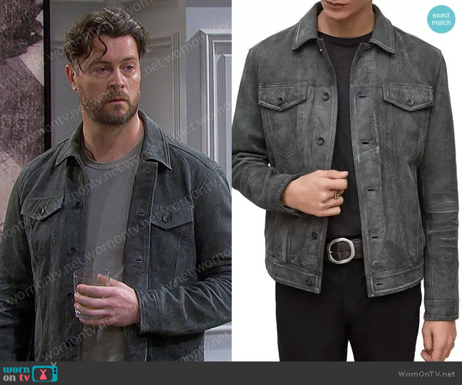 WornOnTV: EJ DiMera’s grey suede jacket on Days of our Lives | Clothes ...
