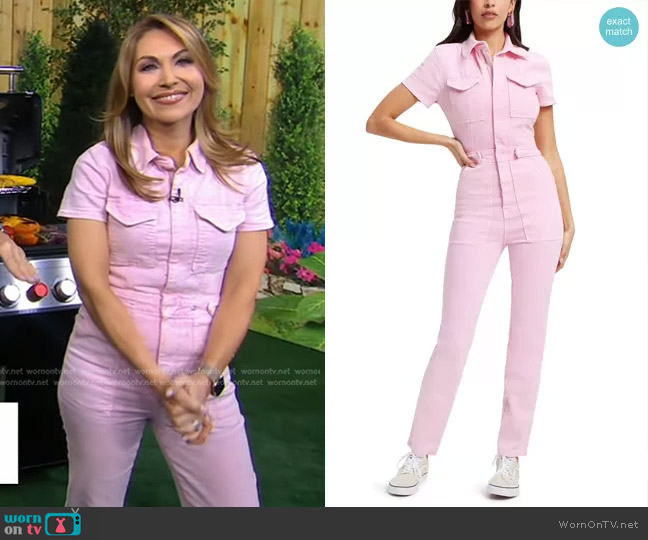 WornOnTV: Nick Viall’s white Summer Land print sweater on Good Morning ...