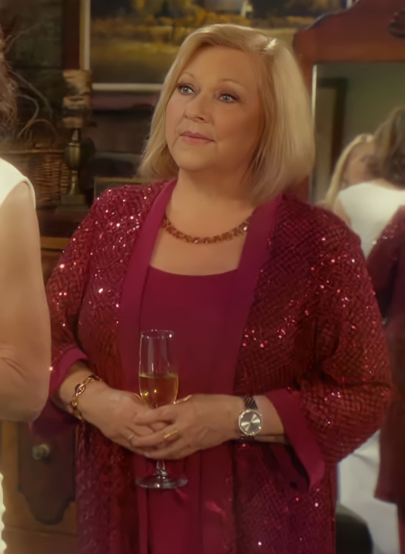 WornOnTV: Traci’s sequin jacket in Diane’s dream on The Young and the ...