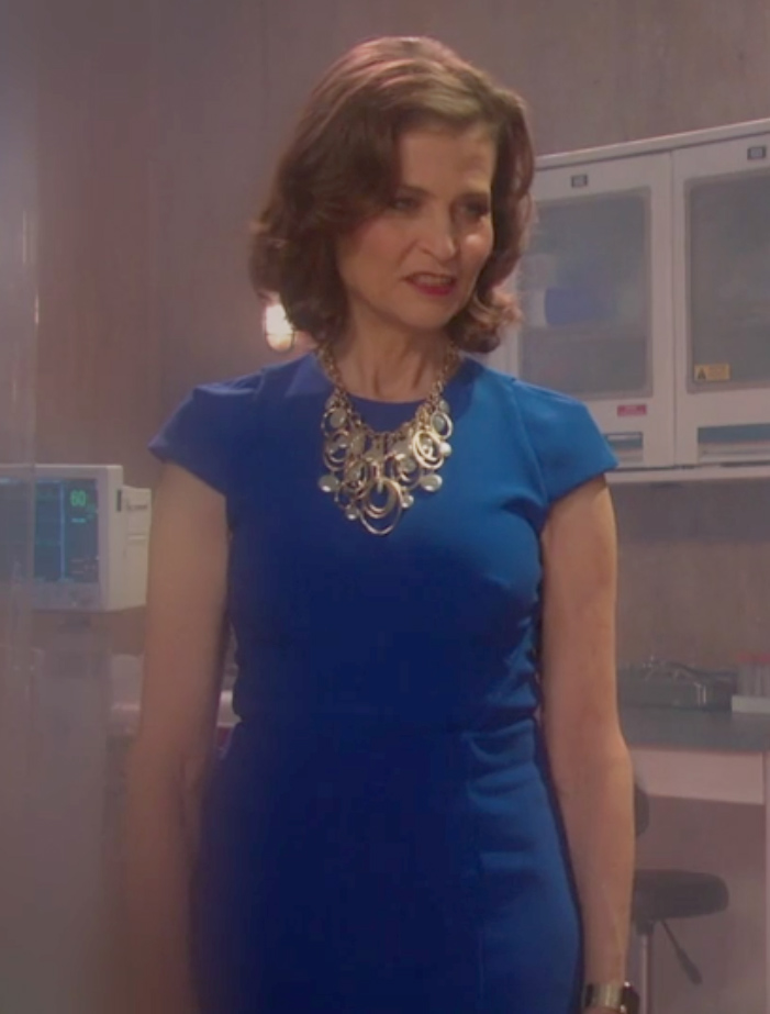 WornOnTV: Megan’s blue cap sleeve dress on Days of our Lives | Miranda ...