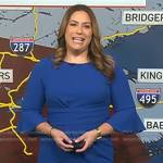 WornOnTV: Violeta Yas’s blue bell sleeve sheath dress on NBC News Daily ...