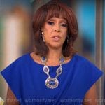 WornOnTV: Deborah Cox’s blue and gold blazer on CBS Mornings | Clothes ...