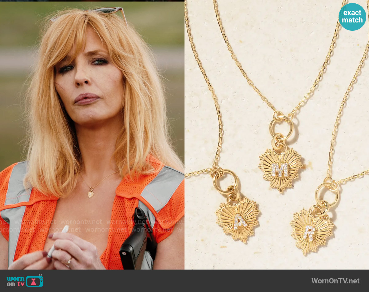 WornOnTV Beth s Heart Necklace On Yellowstone Kelly Reilly Clothes WornOnTV Beth s Heart Necklace On Yellowstone Kelly Reilly Clothes