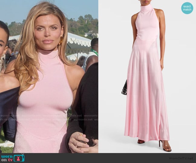 WornOnTV: Brooks Nader’s pink turtleneck dress on The Kardashians ...