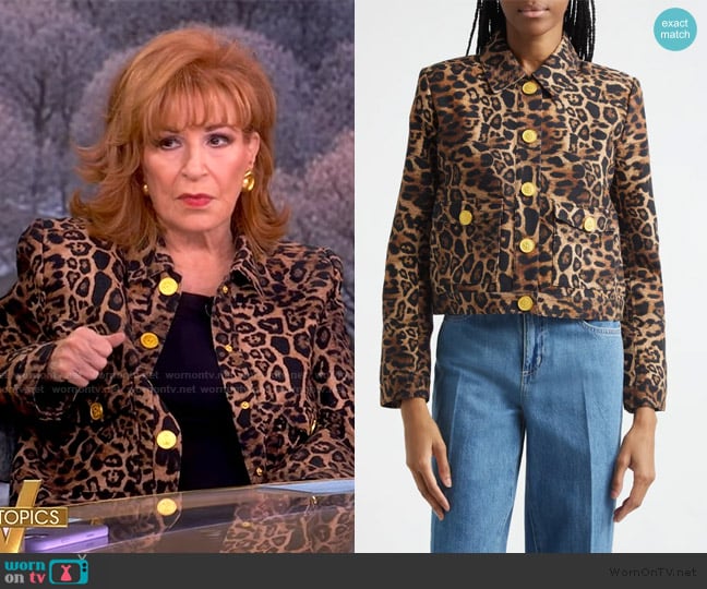 WornOnTV: Joy’s leopard print jacket on The View | Joy Behar | Clothes ...