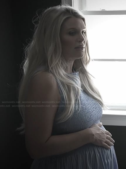 WornOnTV: Madison’s blue striped smocked dress on Southern Charm ...