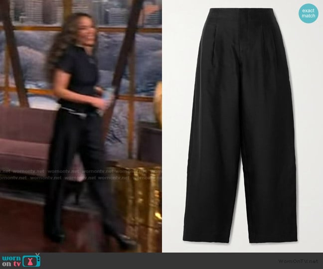 WornOnTV: Sunny’s black peplum top on The View | Sunny Hostin | Clothes ...